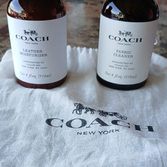 Coach | Bags | Coach Leather Moisturizer And Fabric Cleaner Set Bag ...